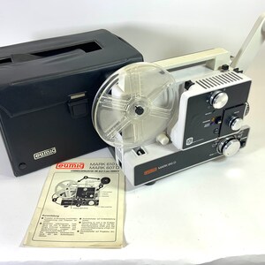 Eumig MARK 610 D Film Projector in Case 8 Mm Projector Photo / Film & Video EU Power 220-230V AC ...