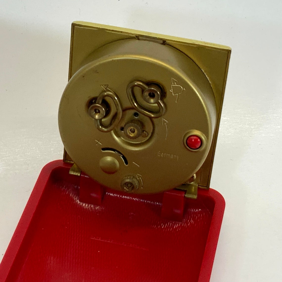 Travel Alarm Clock | Peter Uhren | German Travel Alarm Clock | Plastic ...
