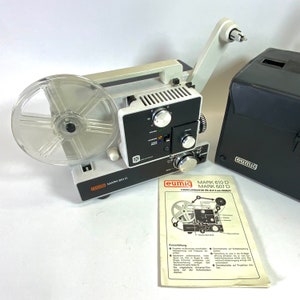 Eumig MARK 610 D Film Projector in Case 8 Mm Projector Photo / Film & Video EU Power 220-230V AC ...