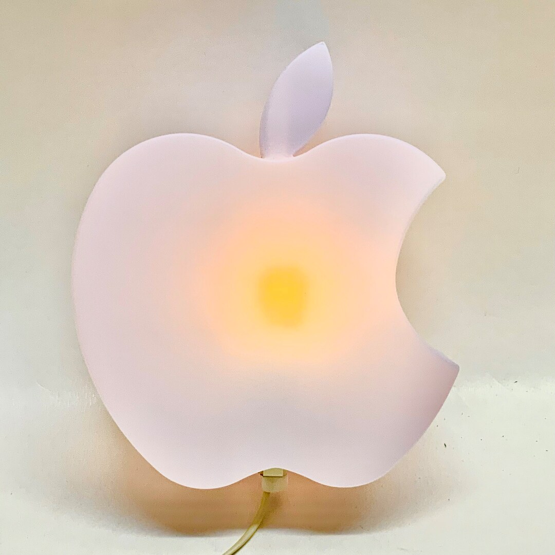 Apple Logo Lamp | Display Lamp | Maclovers | Iculture | - Etsy