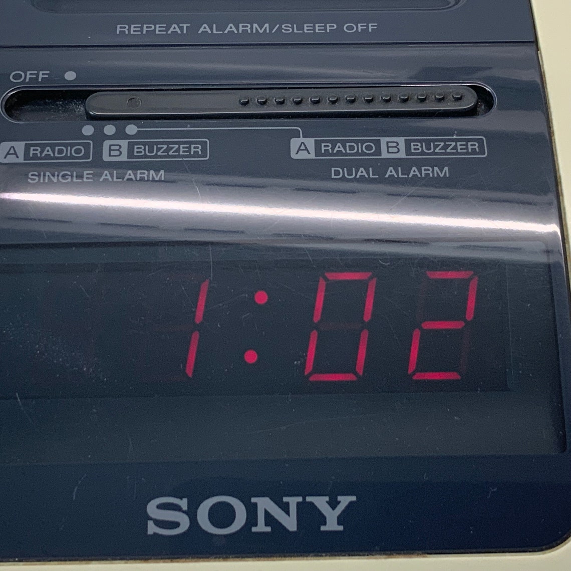 Vintage Electronics | Radio | Sony | Clock Radio | 80s and 90s | Alarm ...