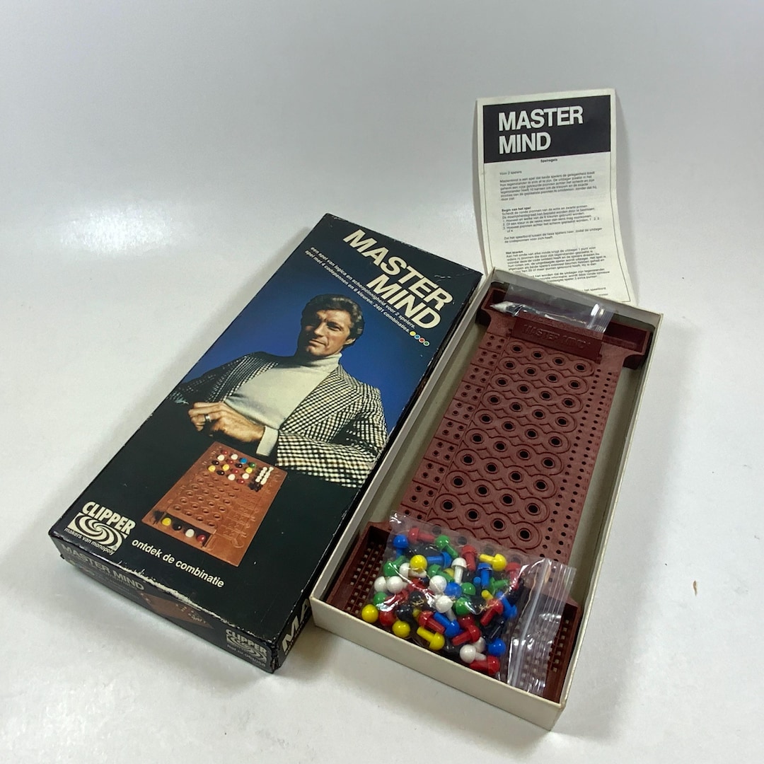 Mastermind '70 | Clipper / Invicta | Vintage Logic Game | Game and Toys ...