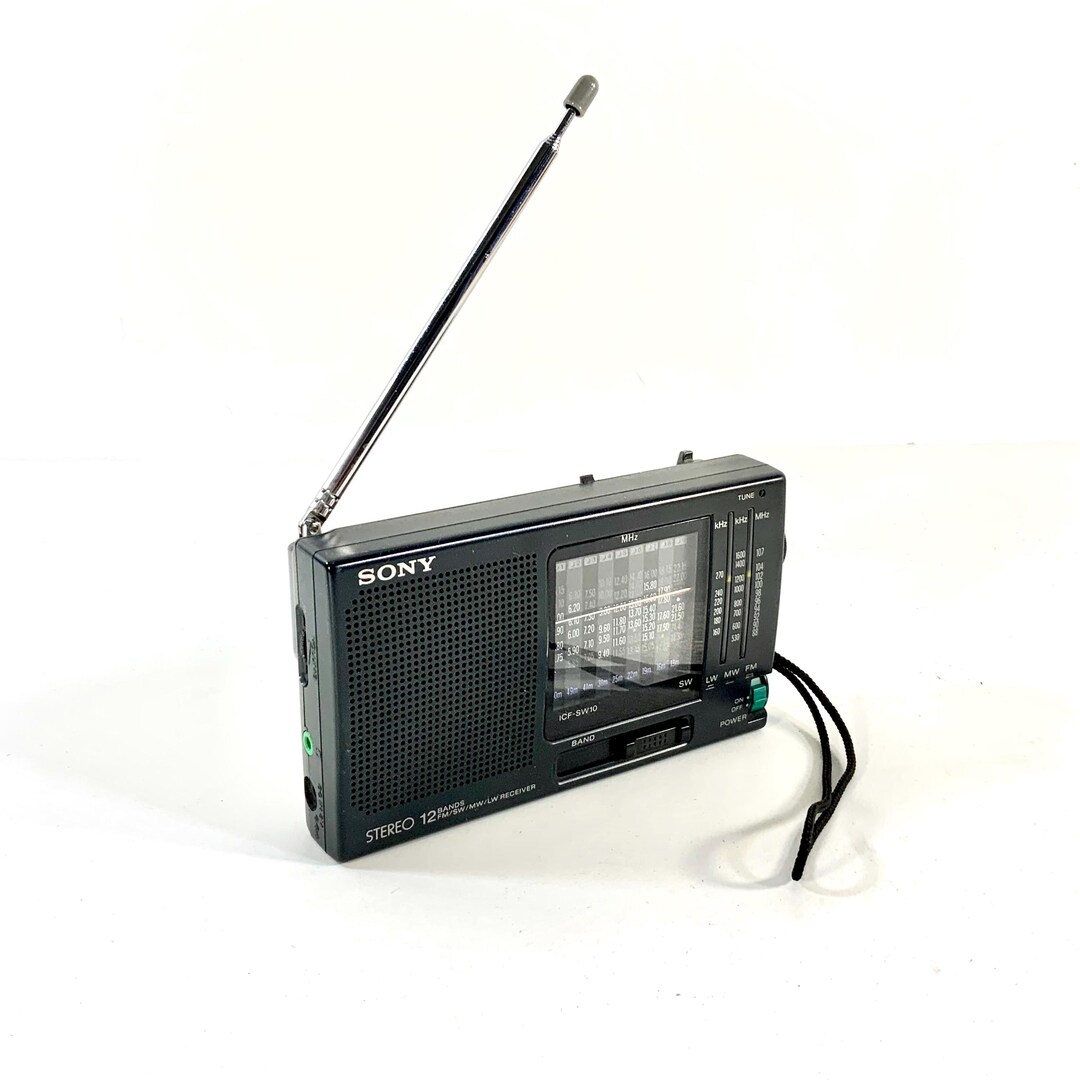 Vintage Electronics | Radio | Sony | ICF-SW10 | 12 Band World Radio ...