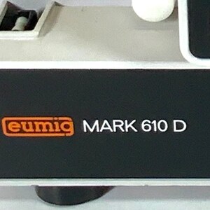 Eumig MARK 610 D Film Projector in Case 8 Mm Projector Photo / Film & Video EU Power 220-230V AC ...