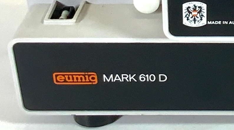 Eumig MARK 610 D Film Projector in Case 8 Mm Projector Photo / Film & Video EU Power 220-230V AC ...