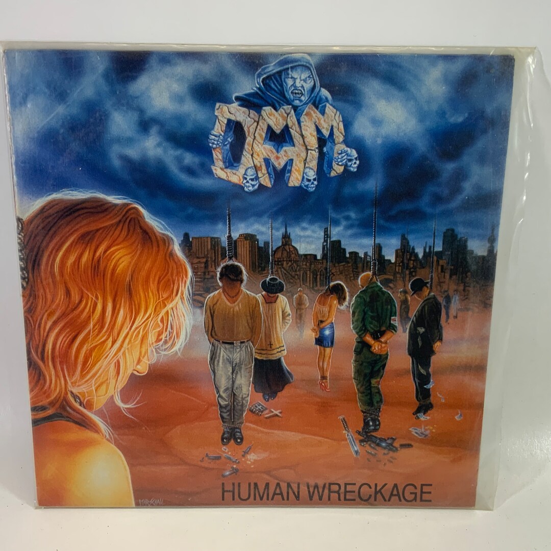 DAM. Human Wreckage 1989 Trash Metal Vinyl / Album / LP Inc. Release ...