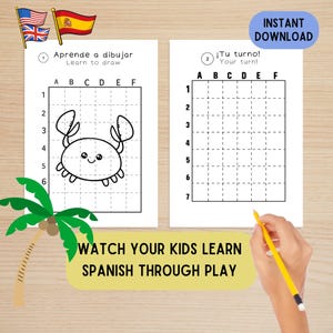 80+ Printable Summer Activity Sheets in Bilingual Spanish, Holidays ...
