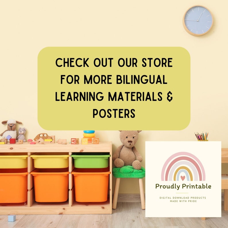 Bilingual Spanish Educational Coloring Pack, Spanish English Animals ...