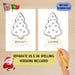 Bilingual Portuguese Christmas Coloring Pack, Português Inglês Xmas ...