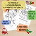 Printable Christmas Activities in Bilingual Spanish, Christmas ...