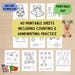 Bilingual Portuguese Christmas Coloring Pack, Português Inglês Xmas ...
