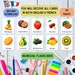 French English Fruit Flashcards: Montessori Bilingual Learning (PDF) - Etsy