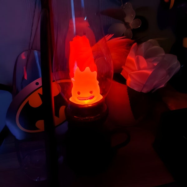 Calcifer Lamp - Etsy