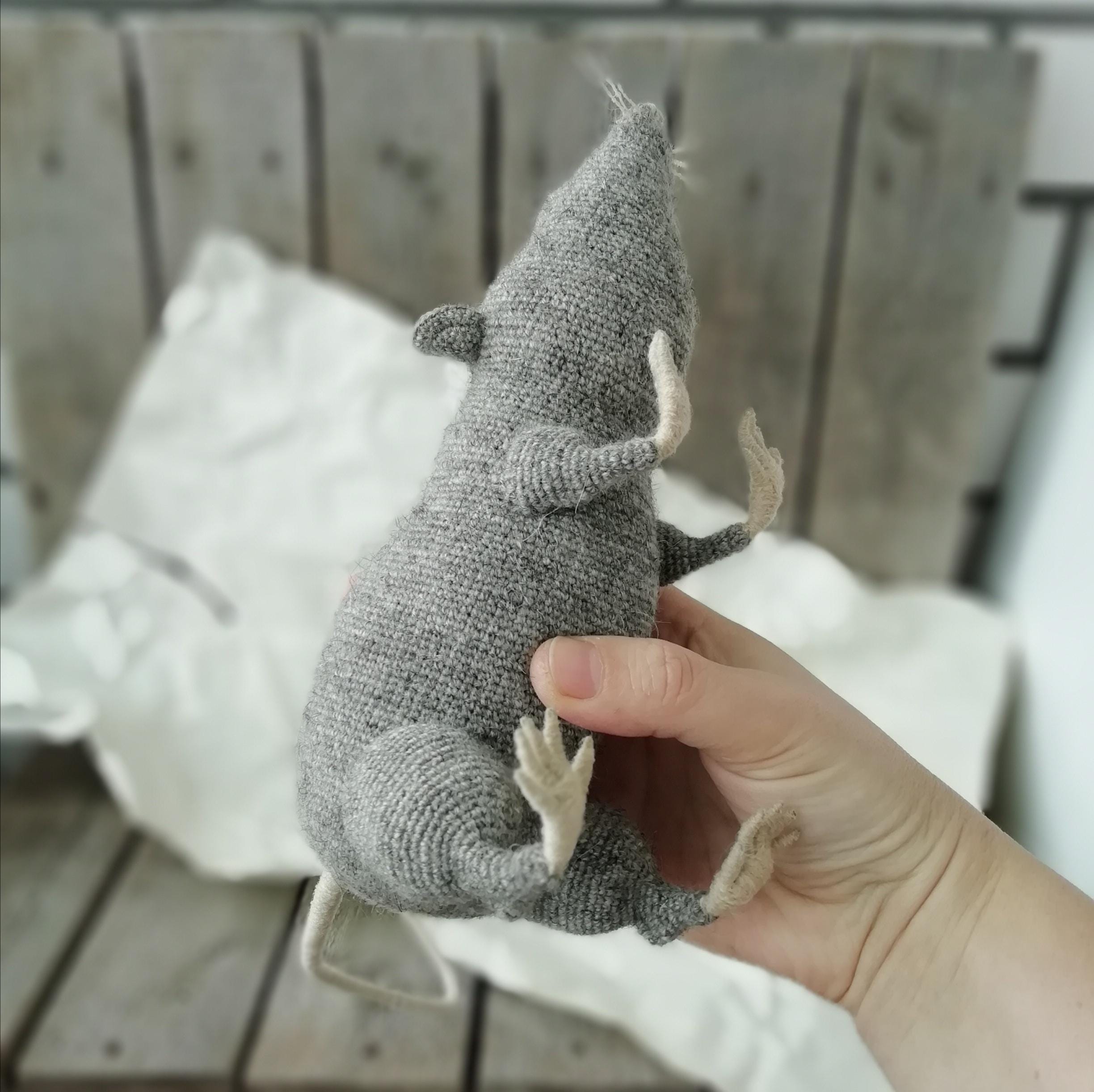 Realistic Rat Crochet Pattern. Amigurumi Rat Pattern. PDF. English ...