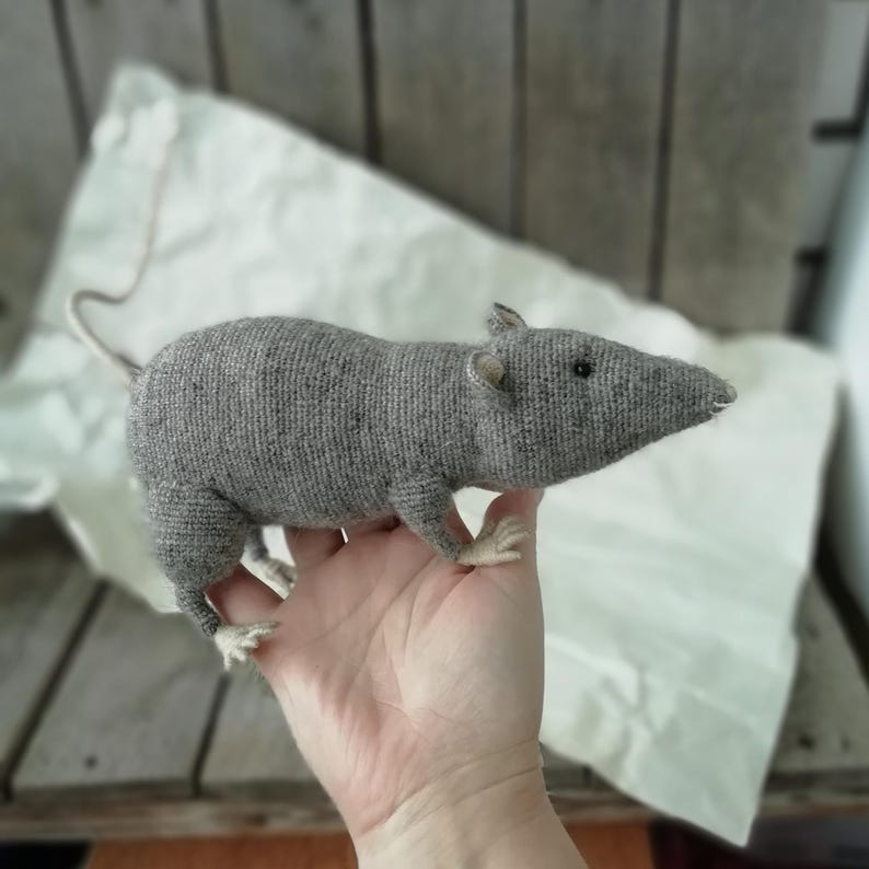 Realistic Rat Crochet Pattern. Amigurumi Rat Pattern. PDF. English ...