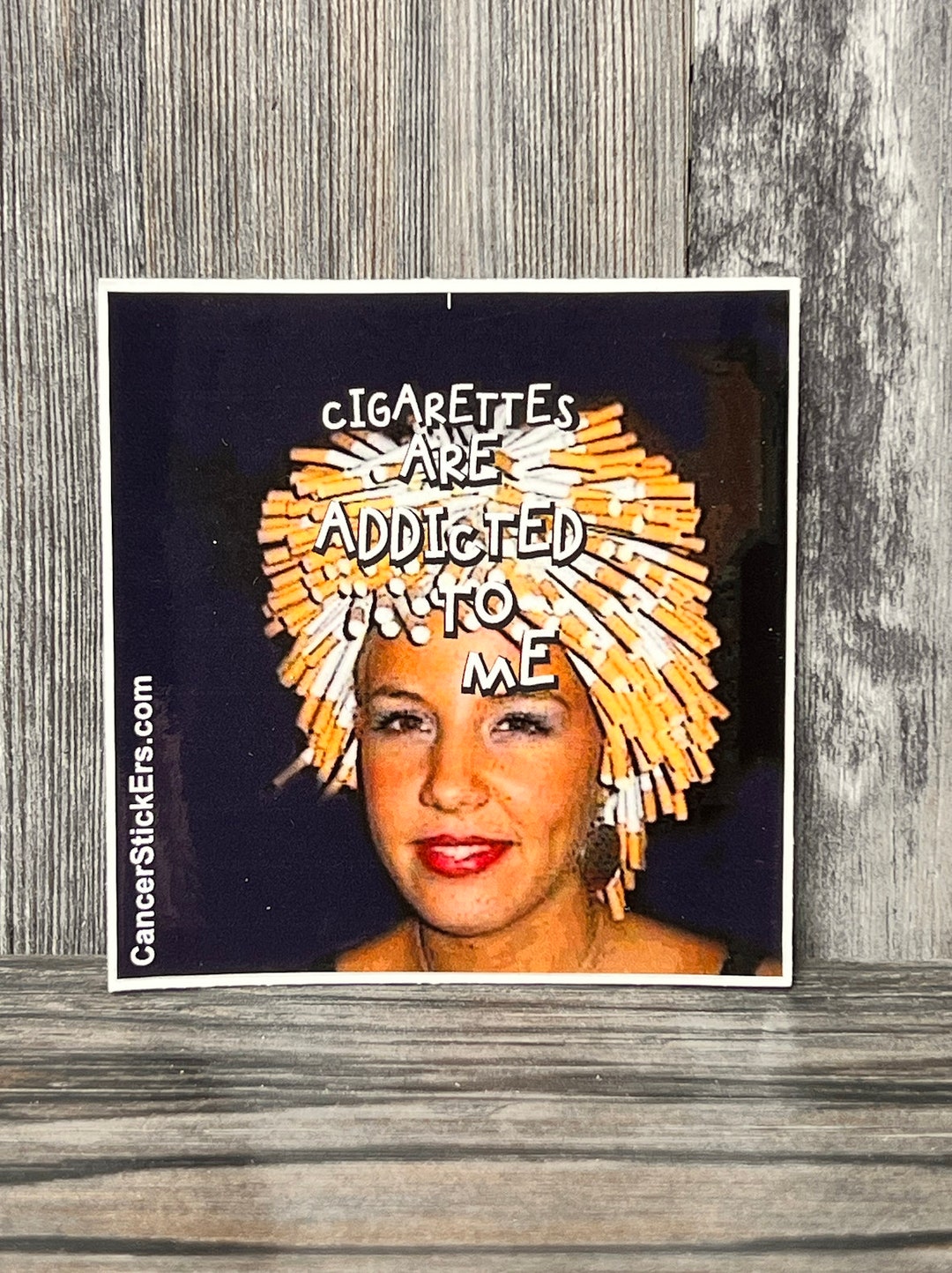 Cigarettes Are Addicted to Me Sticker Decal - Etsy