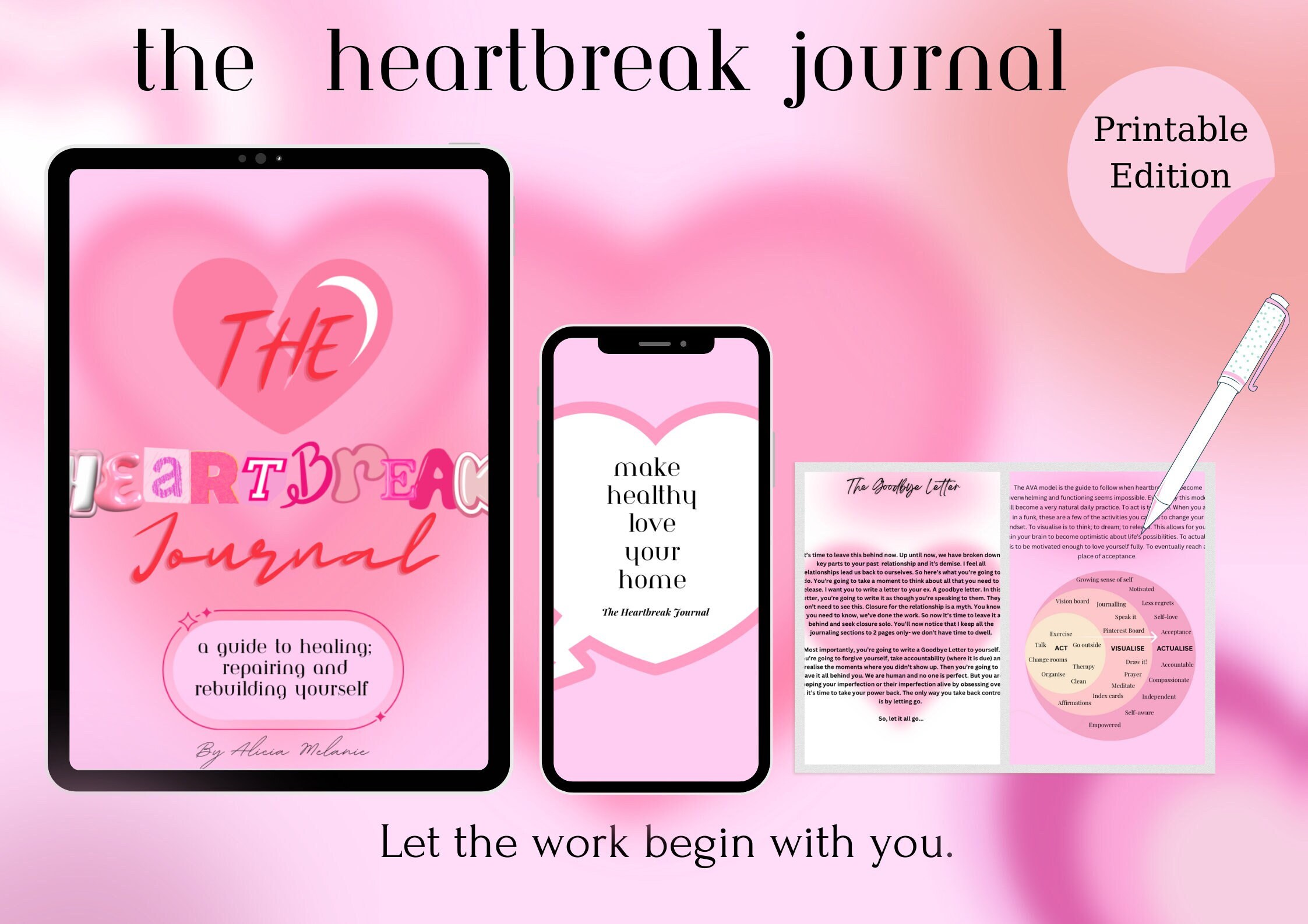 The Heartbreak Journal: A Guide to Healing, Rebuilding and Reinventing ...