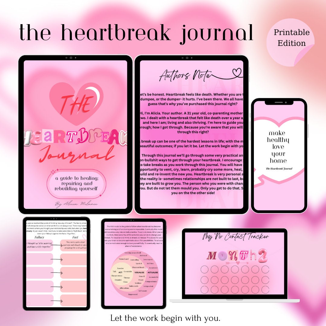 The Heartbreak Journal: A Guide to Healing, Rebuilding and Reinventing ...