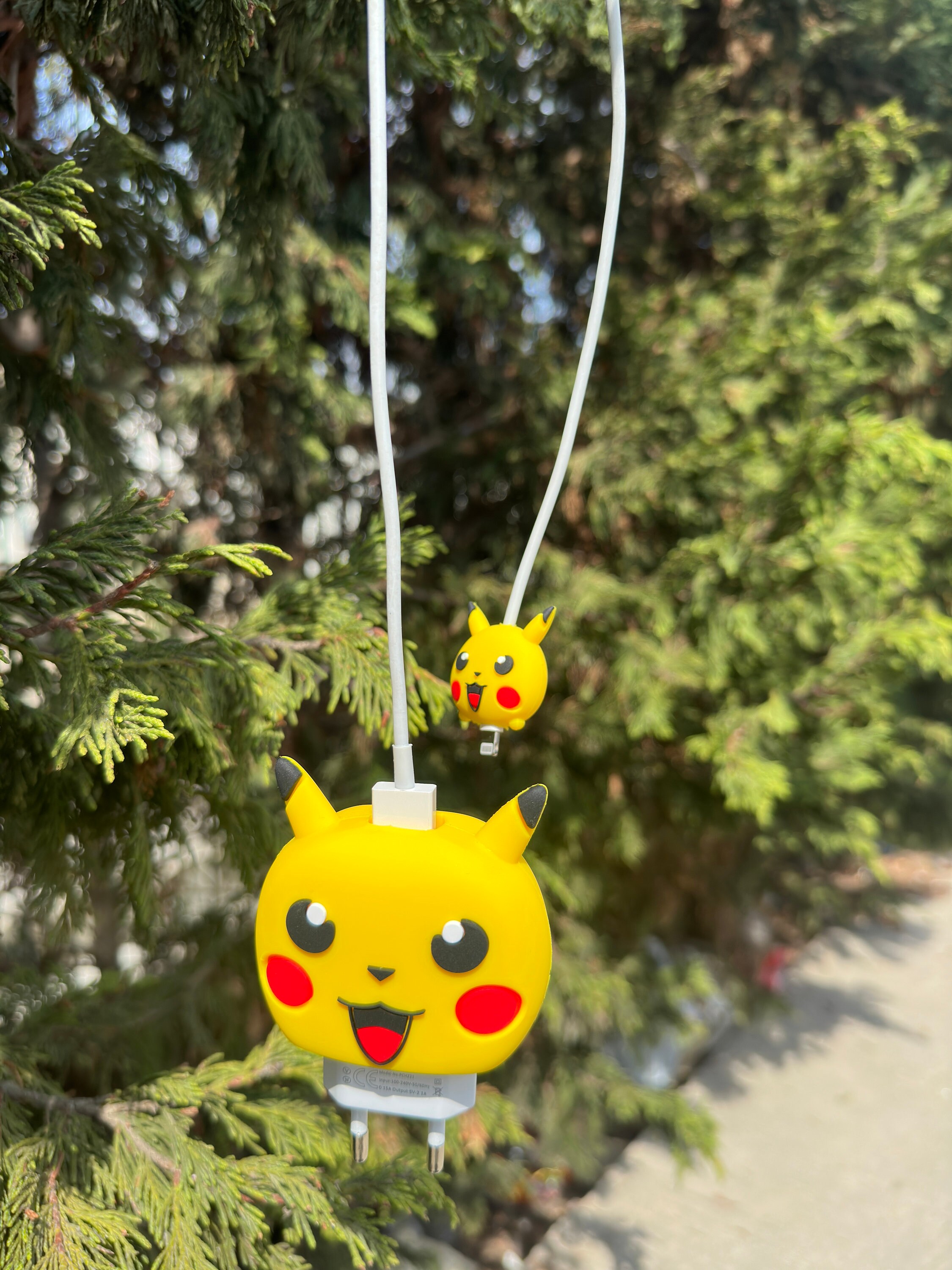 Cartoon Charger Protector Batman/spiderman/pikachu Durable Cable Cover ...