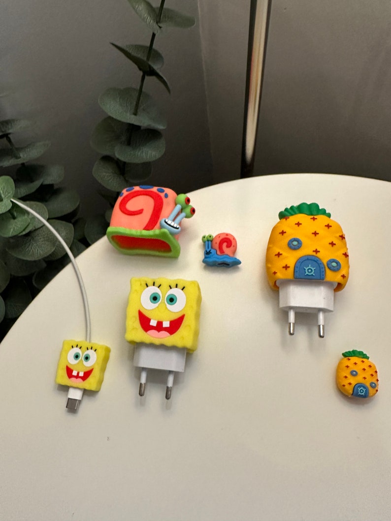 Spongebob, Gary & Pineapple House Design Protective Shockproof iPhone ...