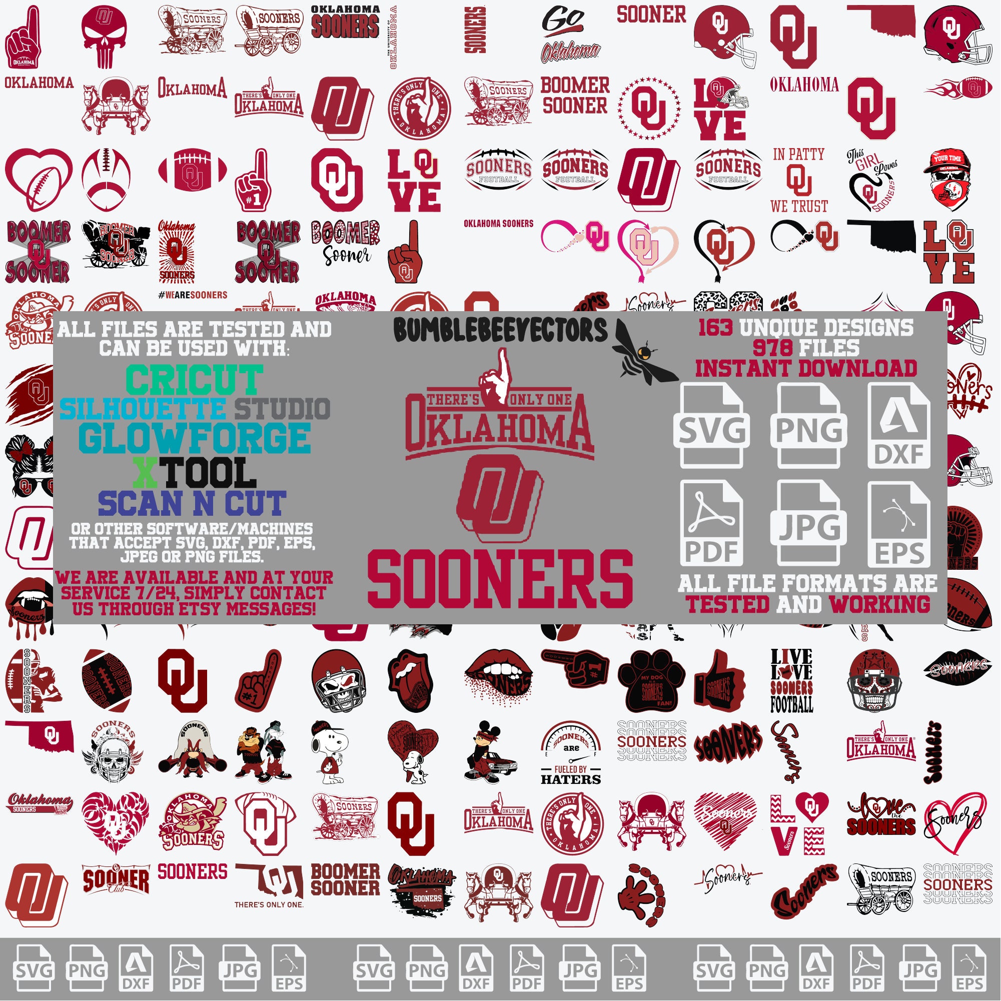 Sooners SVG, Oklahoma SVG, Megabundle, Mascot, Team, Mom, Football ...
