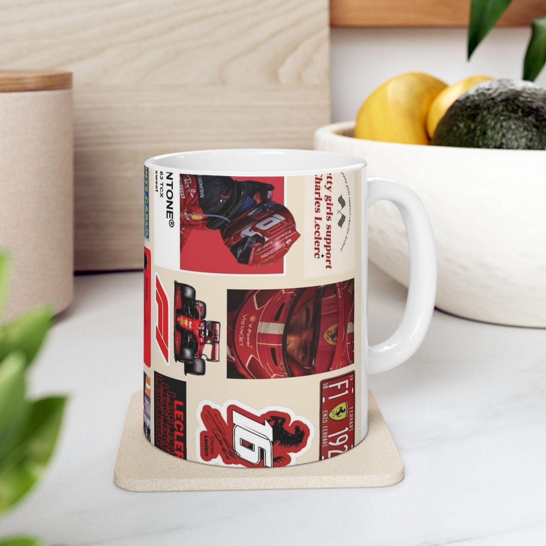 Formula 1 Racing Ceramic Mug, Motivational F1 Cup, Gift for Motorsport ...