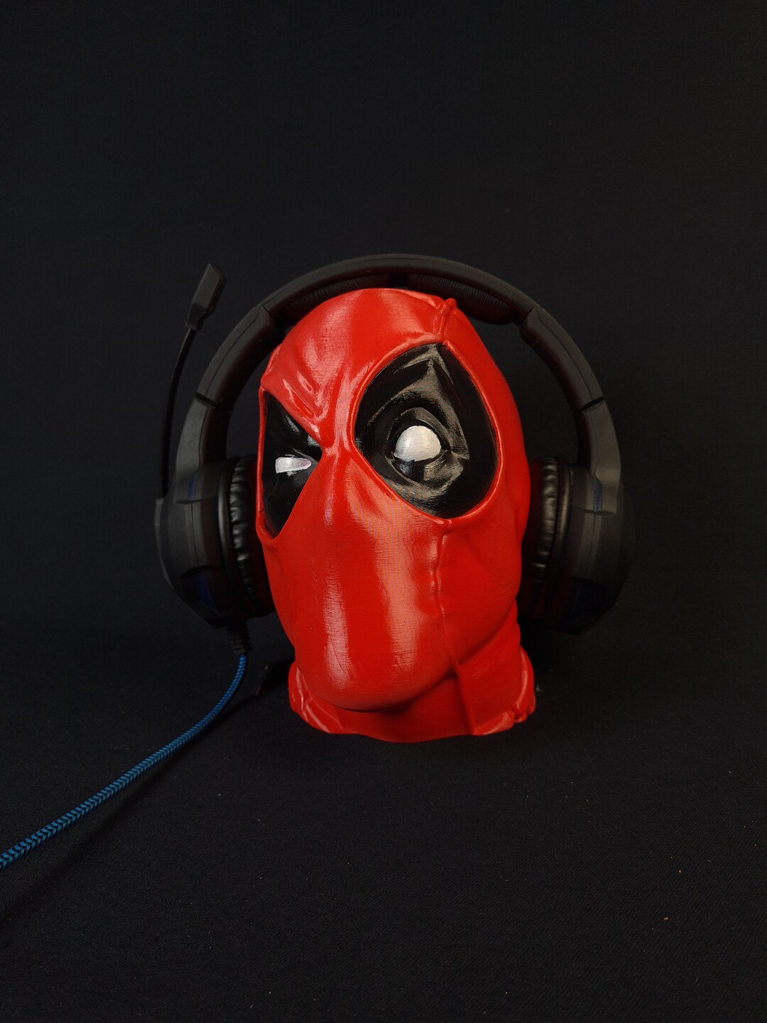 Life Size Deadpool Headphone Stand,headphone Holder - Etsy UK