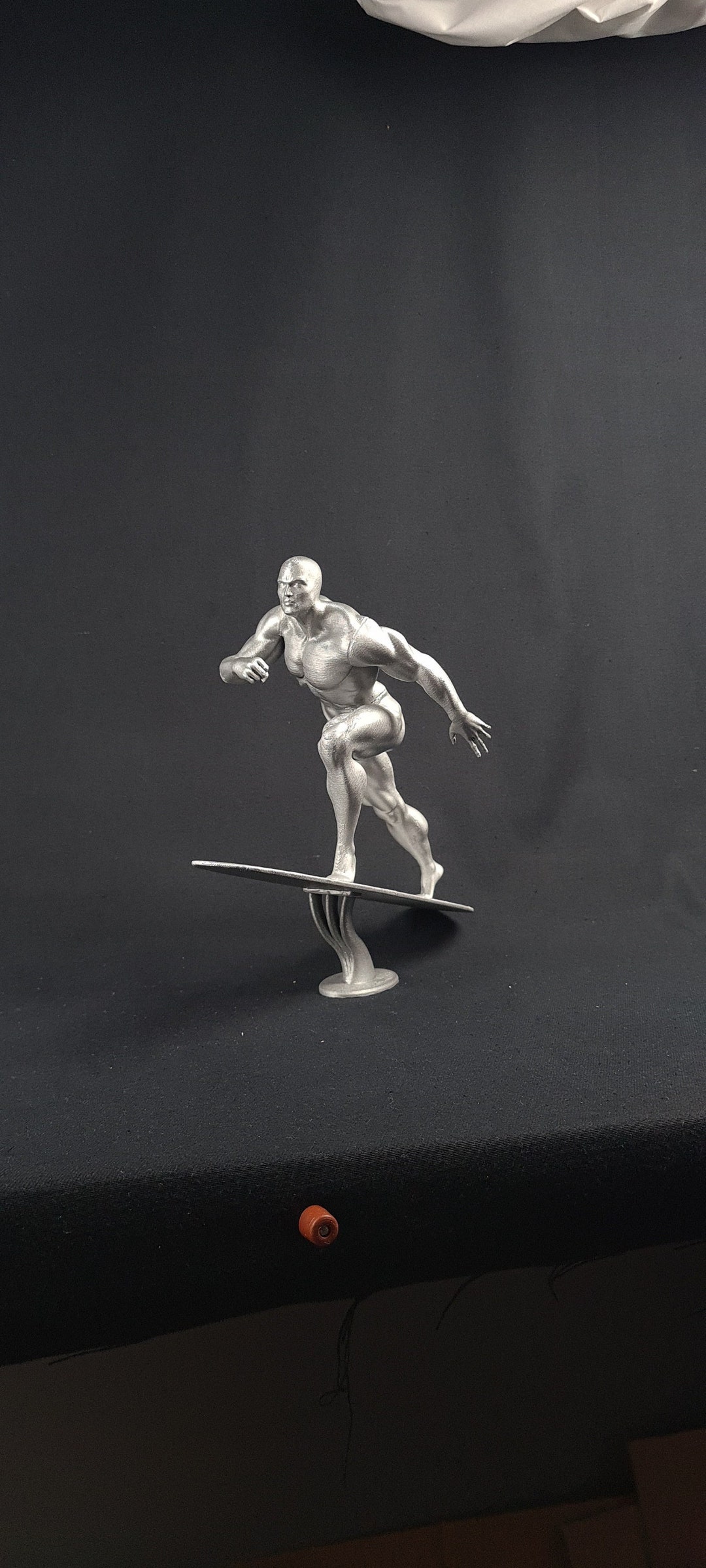 Marvel/ Silver Surfer Figure/ Silver Surfer Statue - Etsy