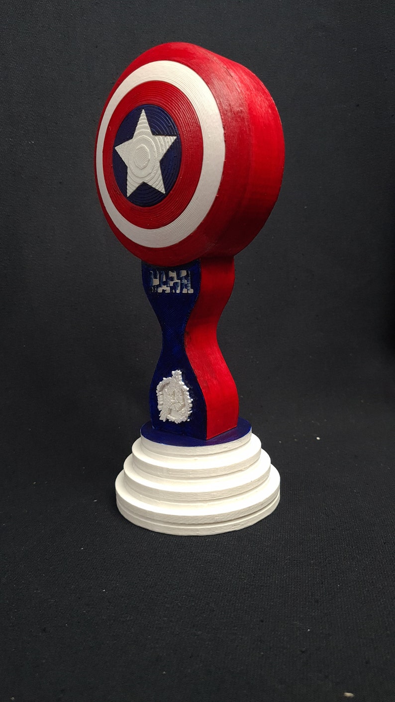Captain America Headphone Stand / Headphone Holder / Gaming - Etsy