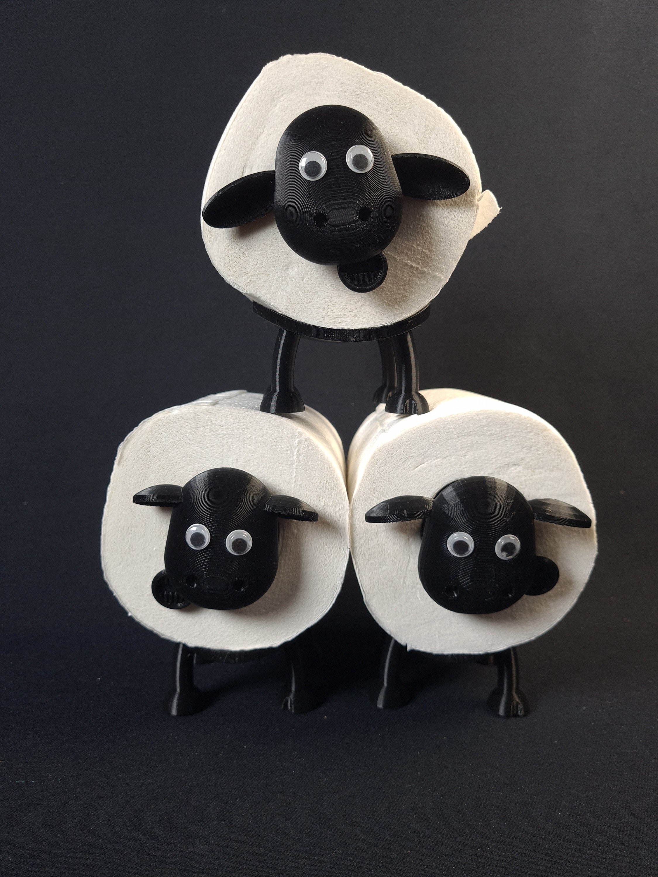 Sheep Toilet Paper Roll Holder Bathroom Decor Tissue Holder - Etsy