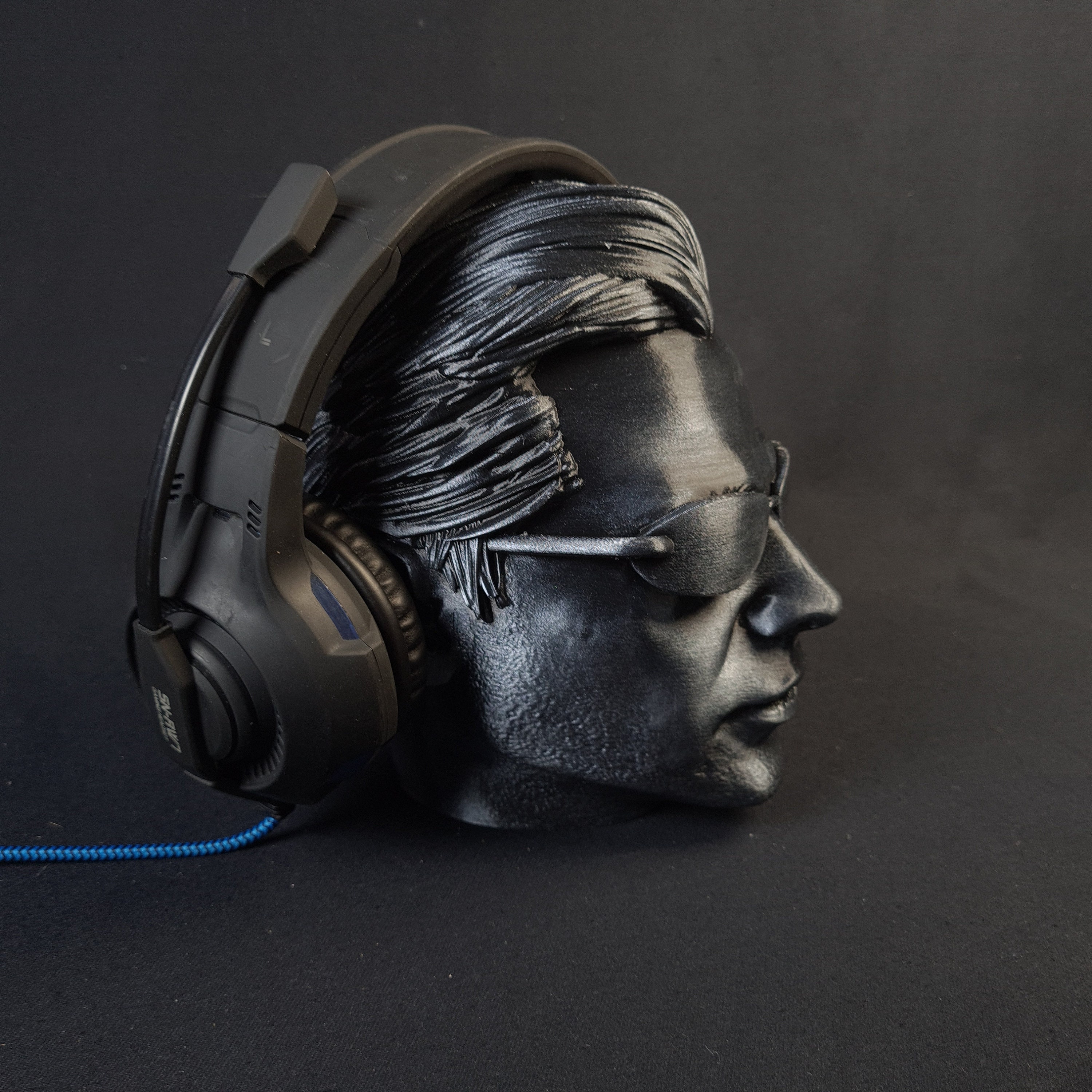 Neo Matrix Headphone Stand / Headphone Holder / Neo Matrix - Etsy