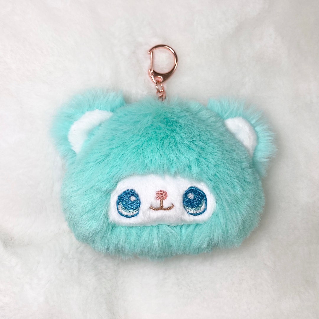 Coco the Bear Fluffy Plush Keychain | Mikku, Original, Stuffed Animal ...