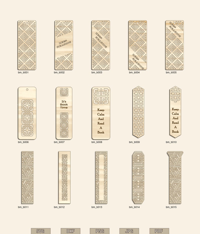 40 Bookmarks SVG Bundle, Laser Cut File, Laser Engrave, Bookmarks Svg ...