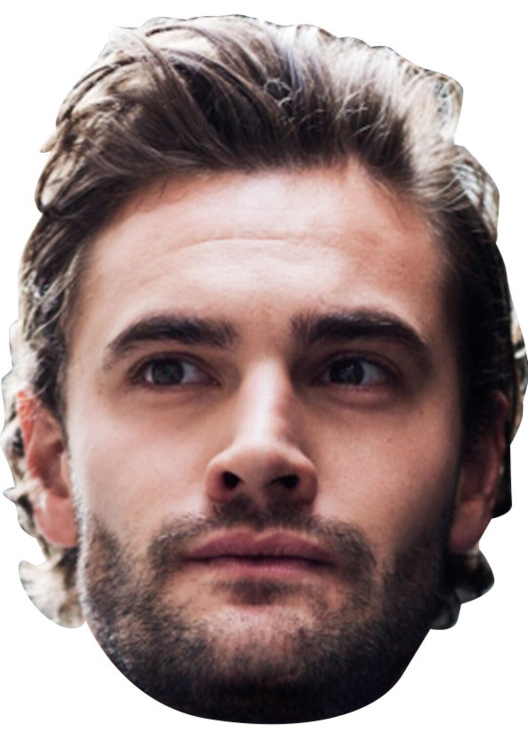 Tom Bateman Celebrity Fancy Dress Face Mask Hen Stag Party Mask Custom ...