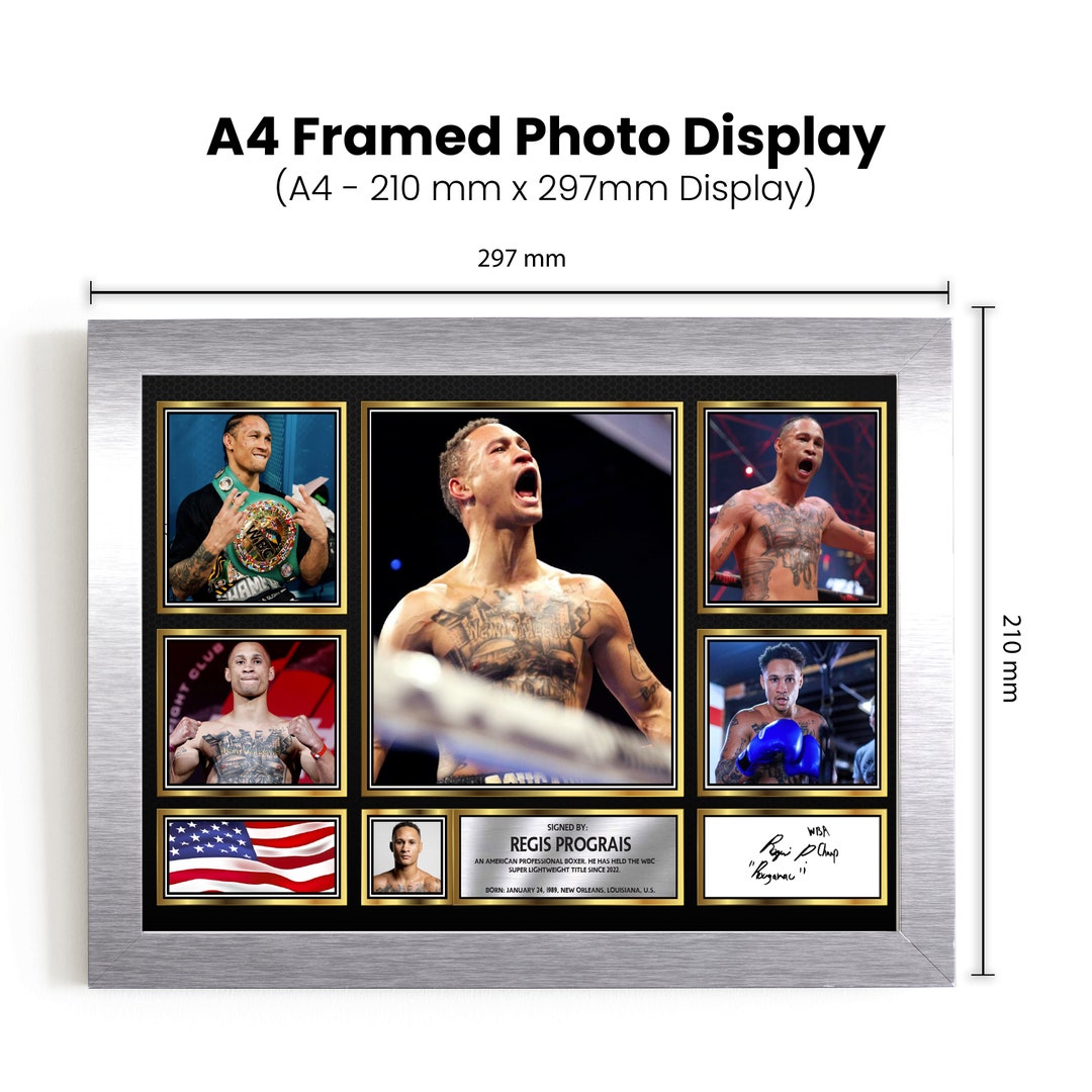 Regis Prograis Boxer Signed Autographed Limited Edition Poster Print ...