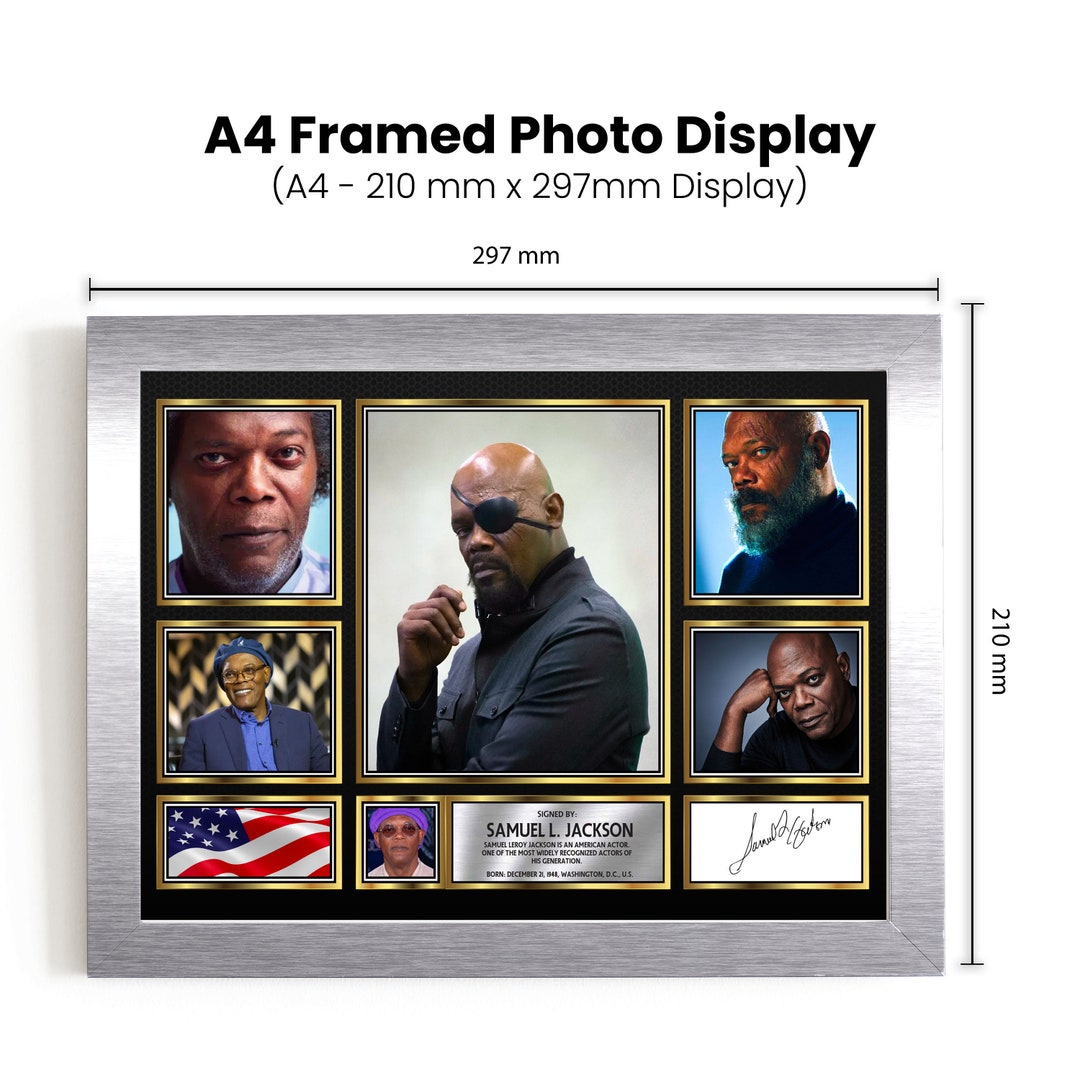 Samuel L. Jackson Actor Signed Autographed Limited Edition Poster Print ...