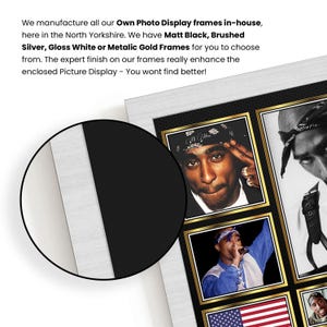 2pac Top Rapper Signed Autographed Limited Edition Poster Print Music ...