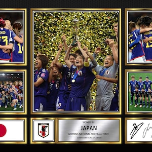 Japan National Women's Team Signed Autographed Limited Edition Poster ...