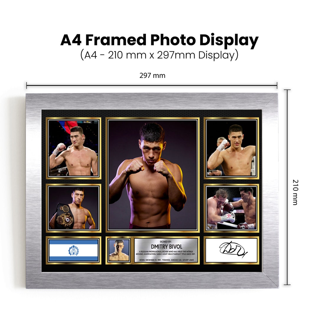 Dmitry Bivol Boxer Signed Autographed Limited Edition Poster Print ...