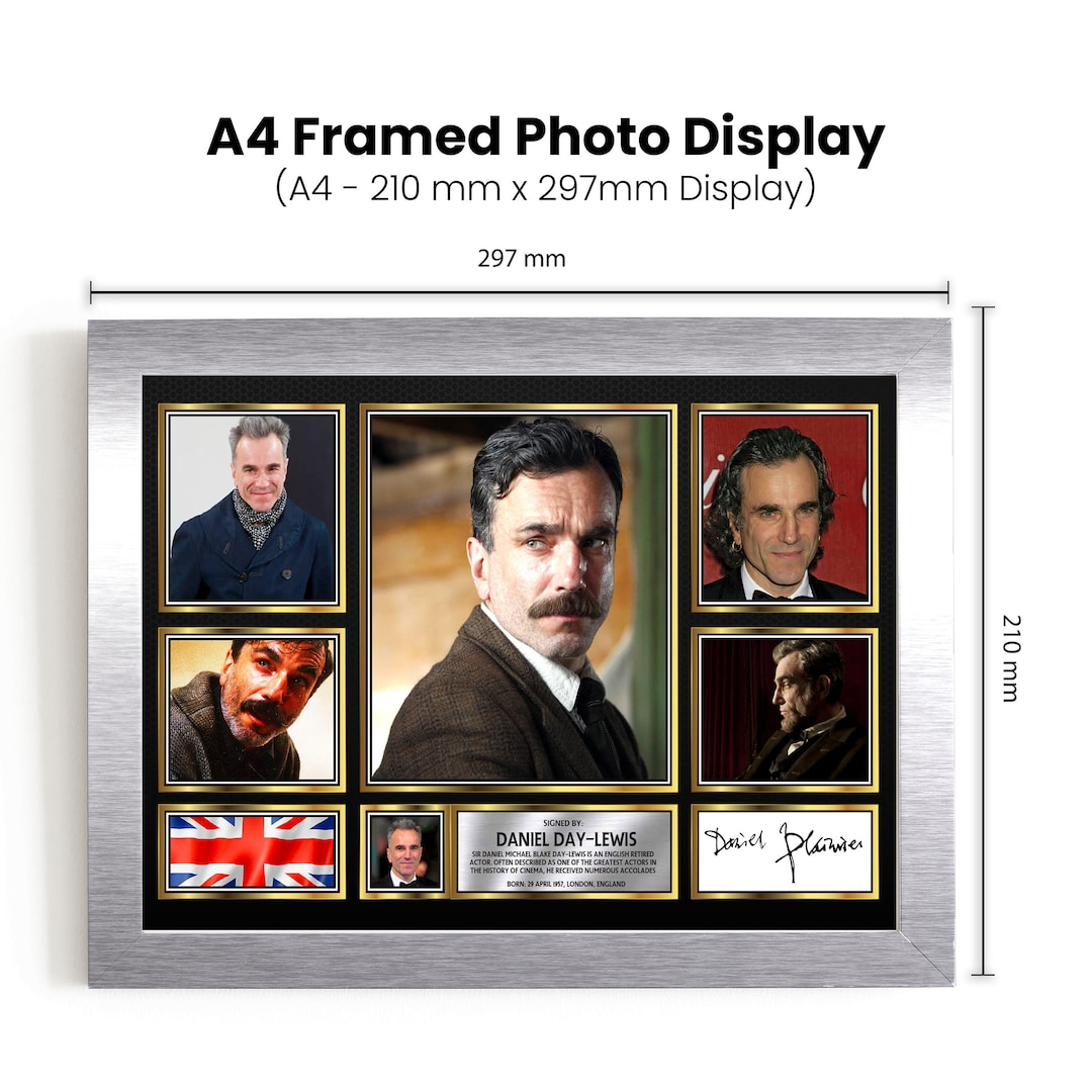 Daniel Day-lewis Actor Signed Autographed Limited Edition Poster Print ...