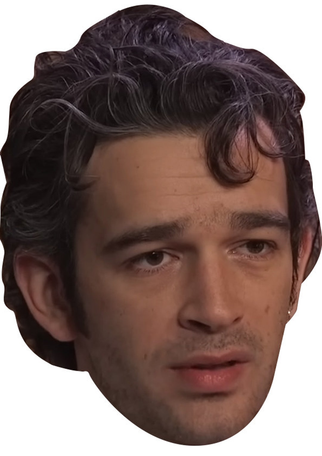 Matty Healy Celebrity Fancy Dress Face Mask Hen Stag Party Mask Custom ...