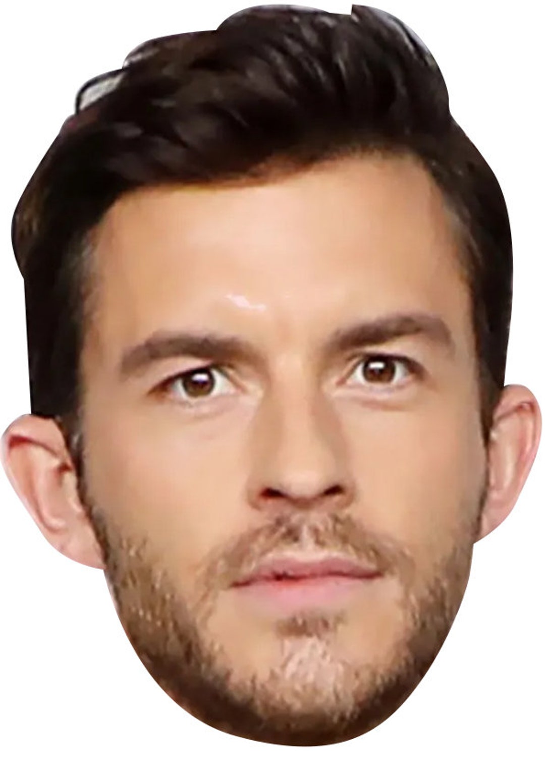 Jonathan Bailey Celebrity Fancy Dress Face Mask Hen Stag Party Mask ...