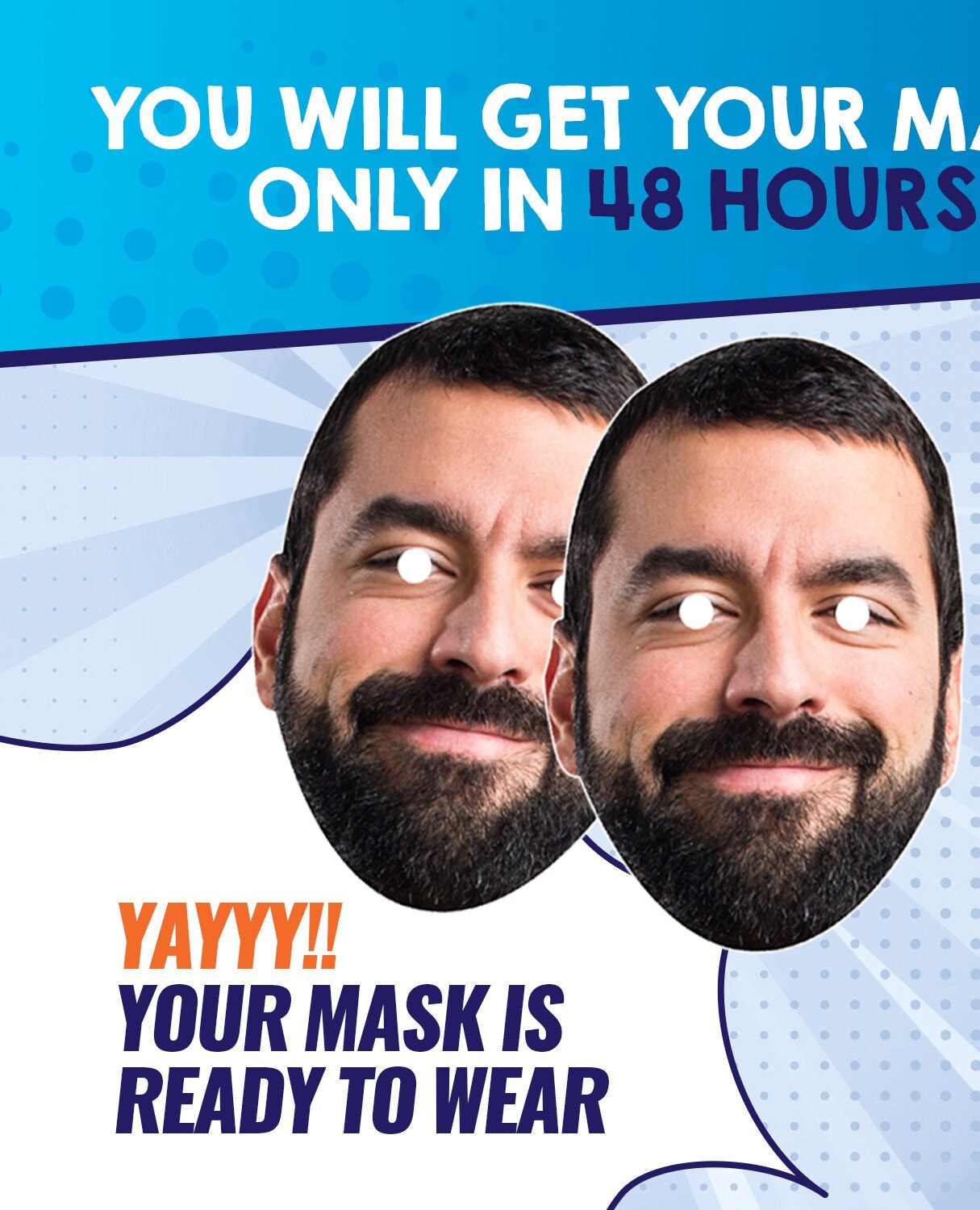 Cole Palmer Euro's 2024 Football Fancy Dress Face Mask Hen Stag Party ...