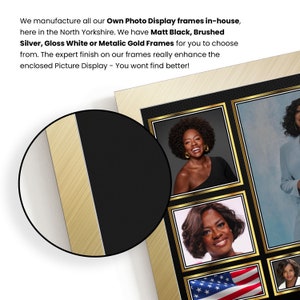 Viola Davis Female Actor Signed Autographed Limited Edition Poster ...