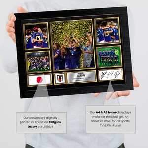 Japan National Women's Team Signed Autographed Limited Edition Poster ...