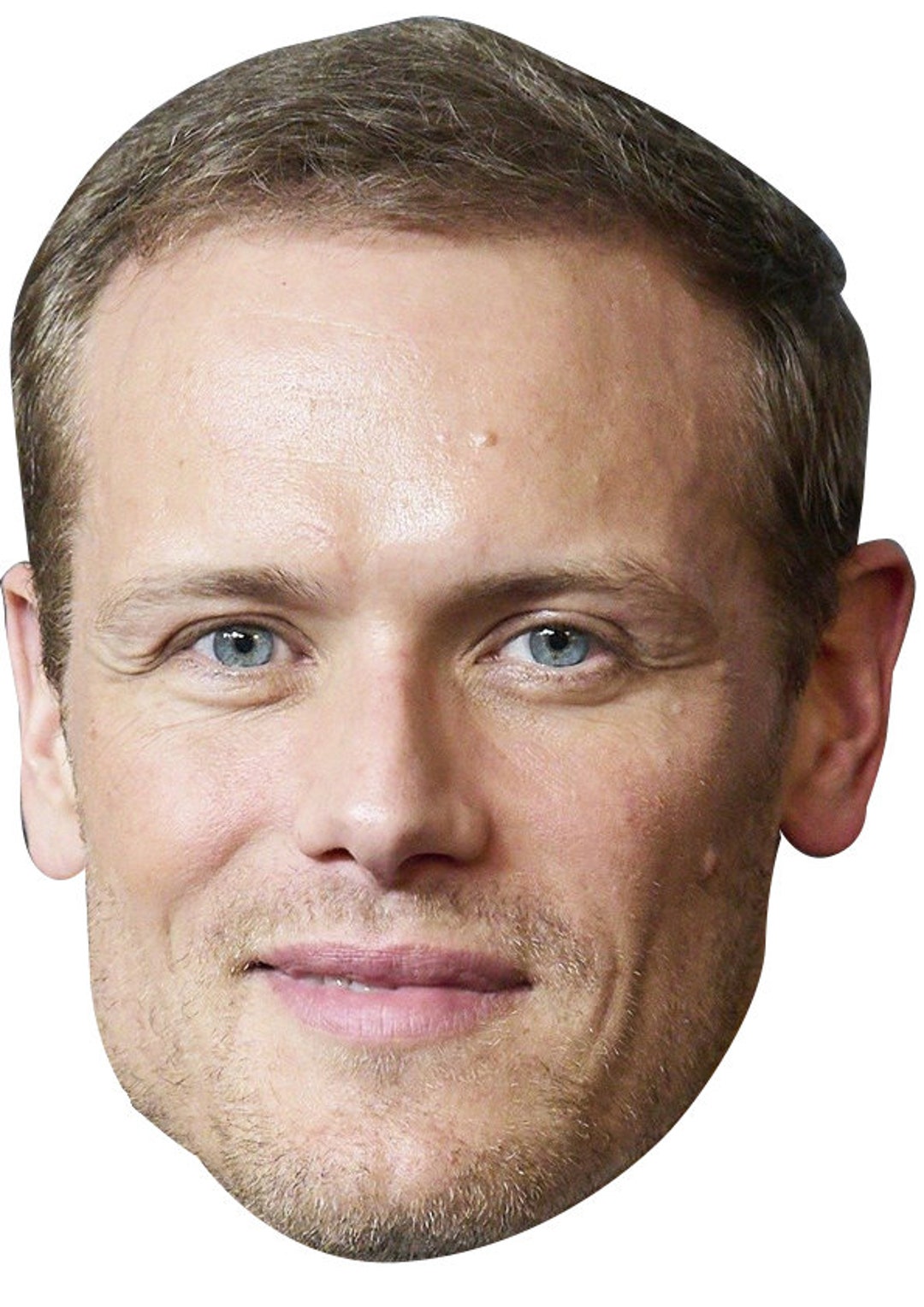 Sam Heughan Celebrity Fancy Dress Face Mask Hen Stag Party Mask Custom ...