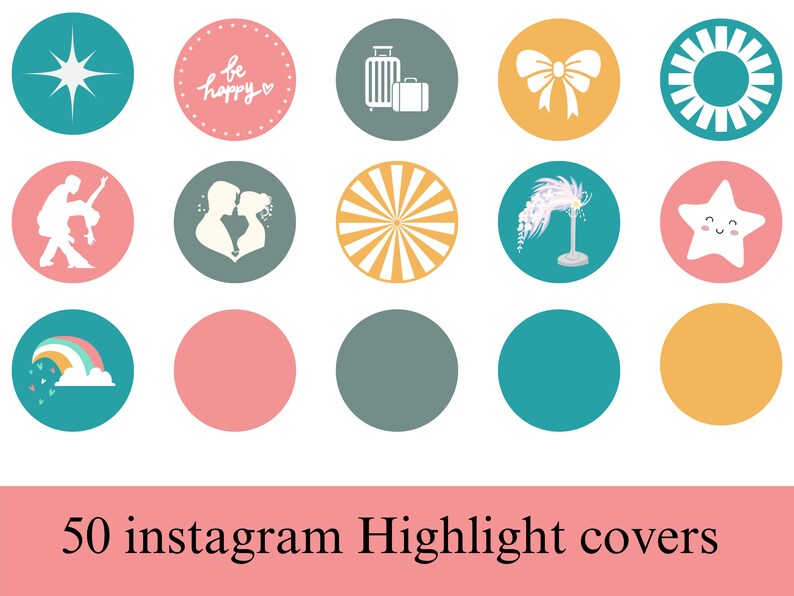 Instagram Highlight Covers Canva, Minimalistic Instagram Highlights ...