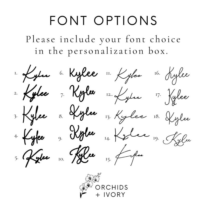 Modern Minimalist Wedding Guest Table Place Cards With Ribbon Hand ...