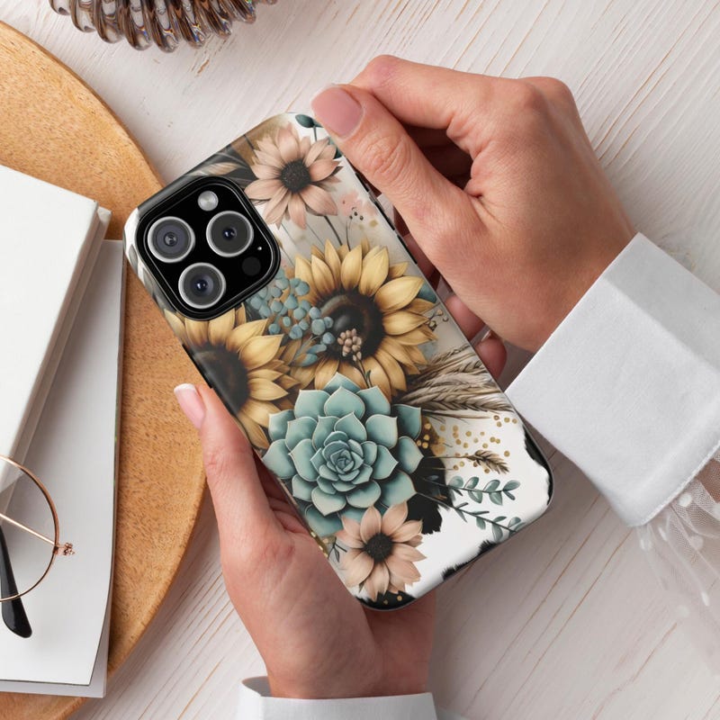 Sunflower Phone Case - Etsy