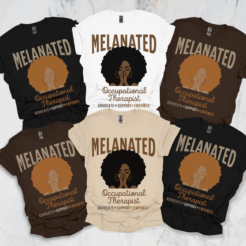 African American Occupational Therapist Shirt, Black History Month T ...